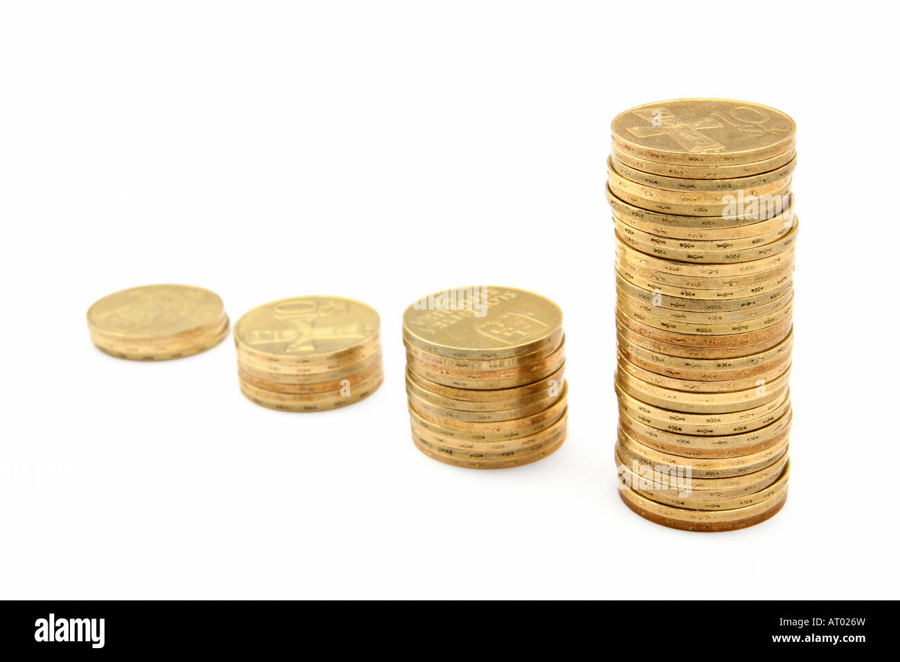 Coin columns hi-res stock photography and images - Alamy