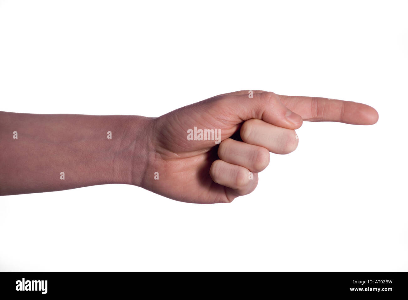 Hand Telling Off High Resolution Stock Photography and Images - Alamy