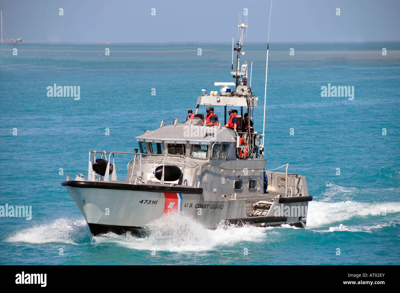 United States Coast Guard at Key West Florida Stock Photo - Alamy