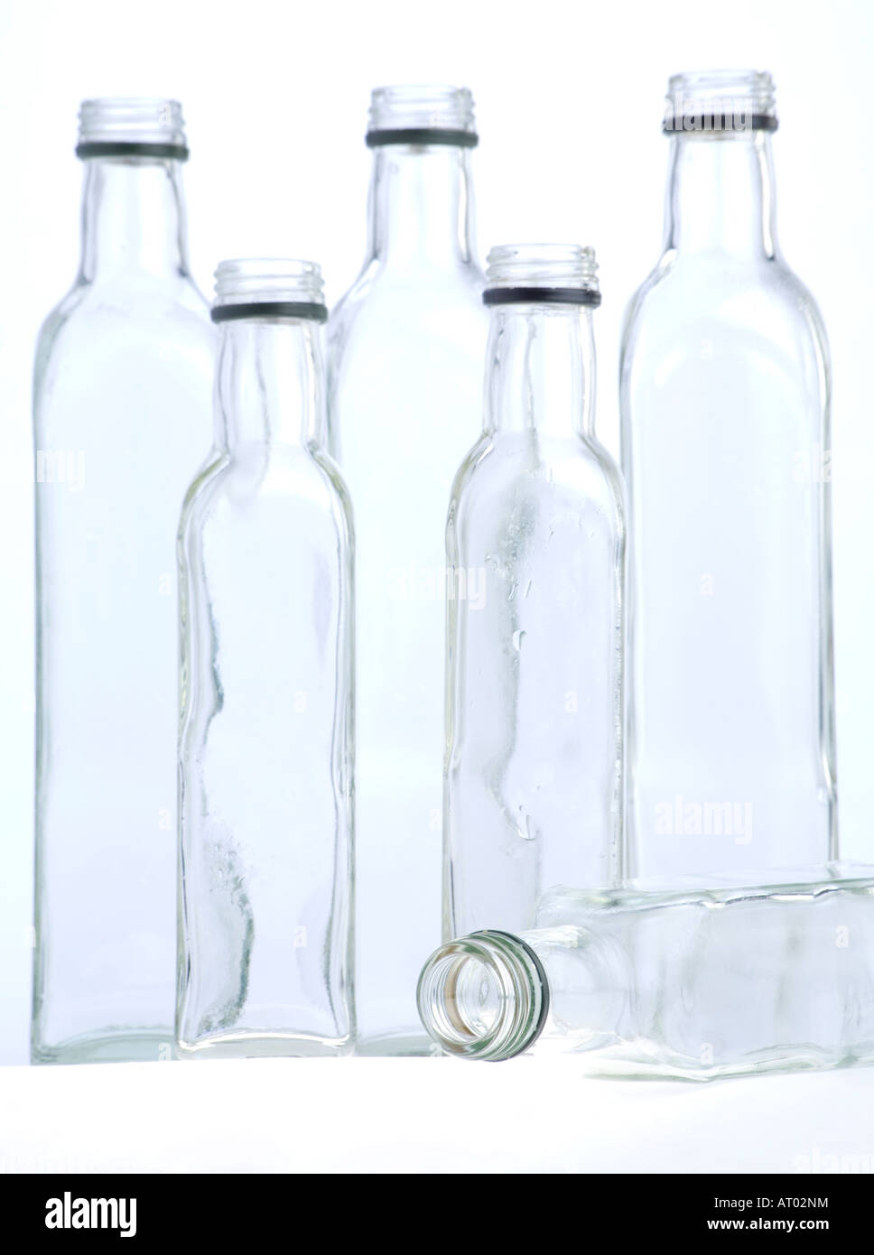 Empty bottles isolated white hi-res stock photography and images - Alamy