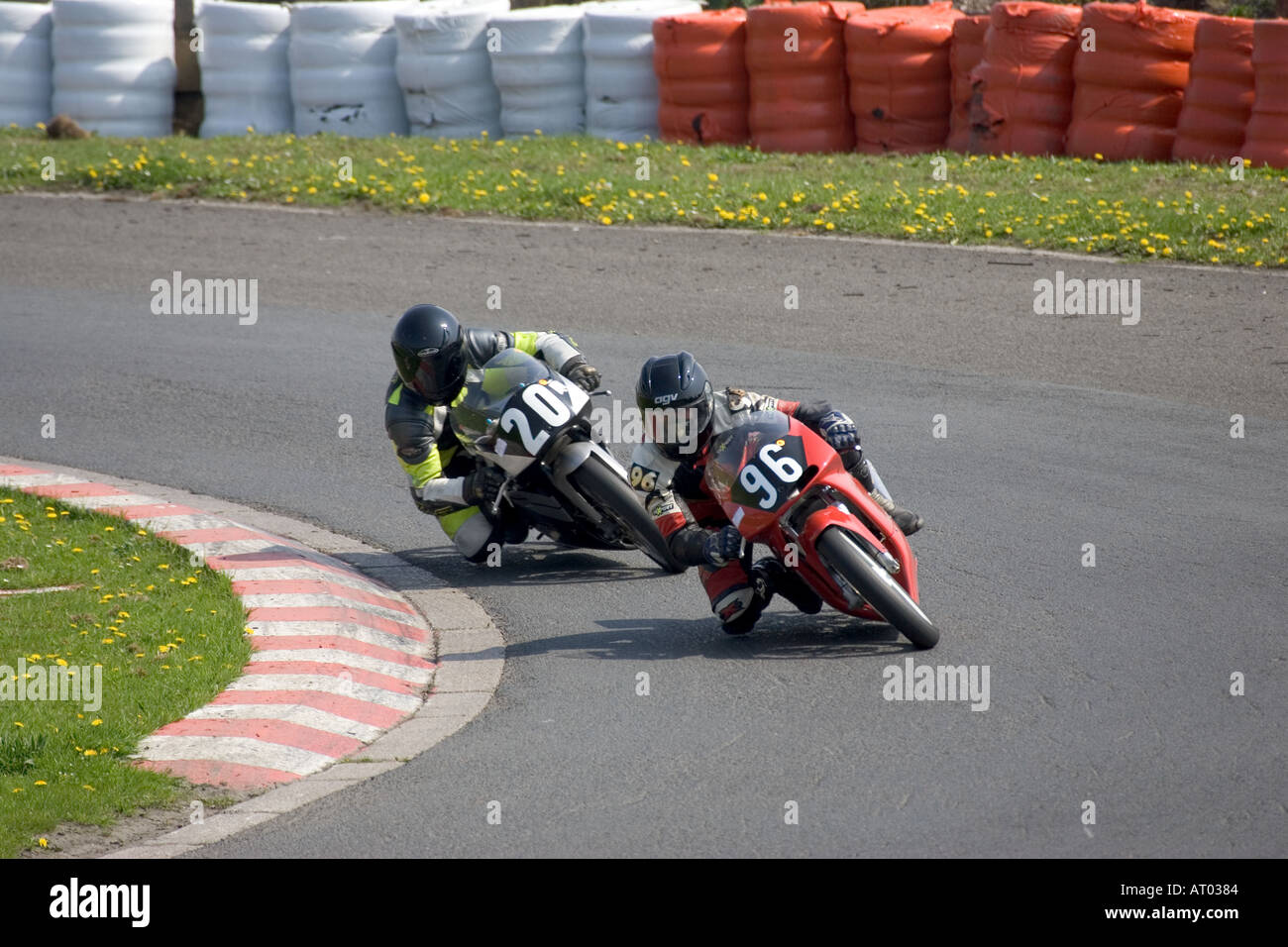 Motorcycle racing Three Sisters Stock Photo - Alamy