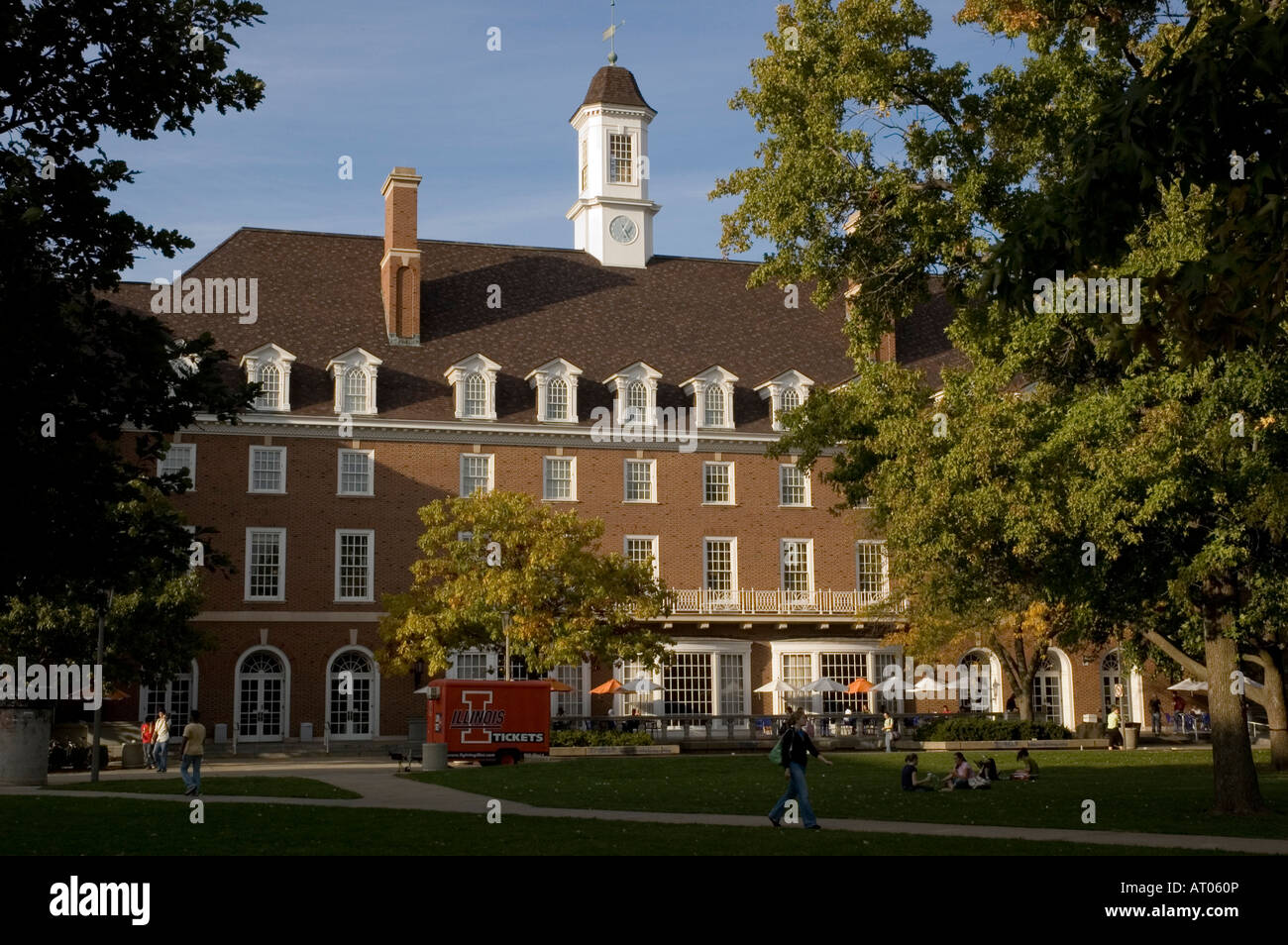 University of Illinois structure the Illini Union Stock Photo - Alamy