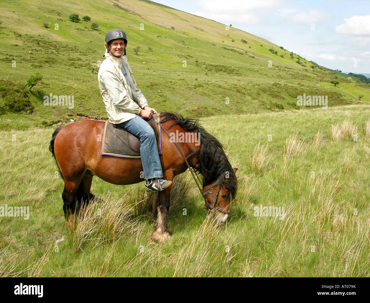 Bushwakkers horse riding retreat in Defynnog Wales near Brecon Stock ...