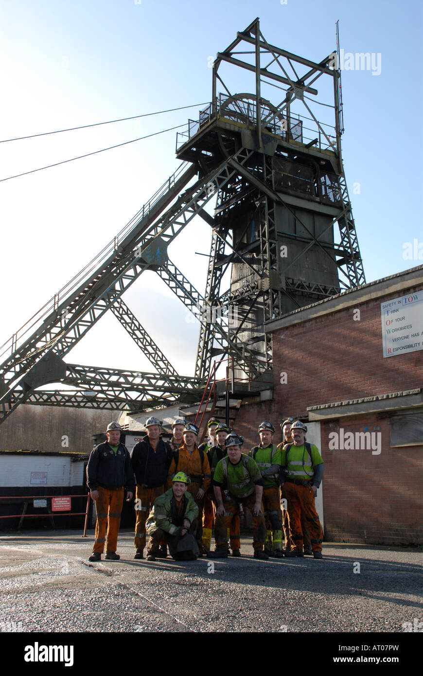 Pit Closure Day Tower Colliery Hirwaun Stock Photo - Alamy