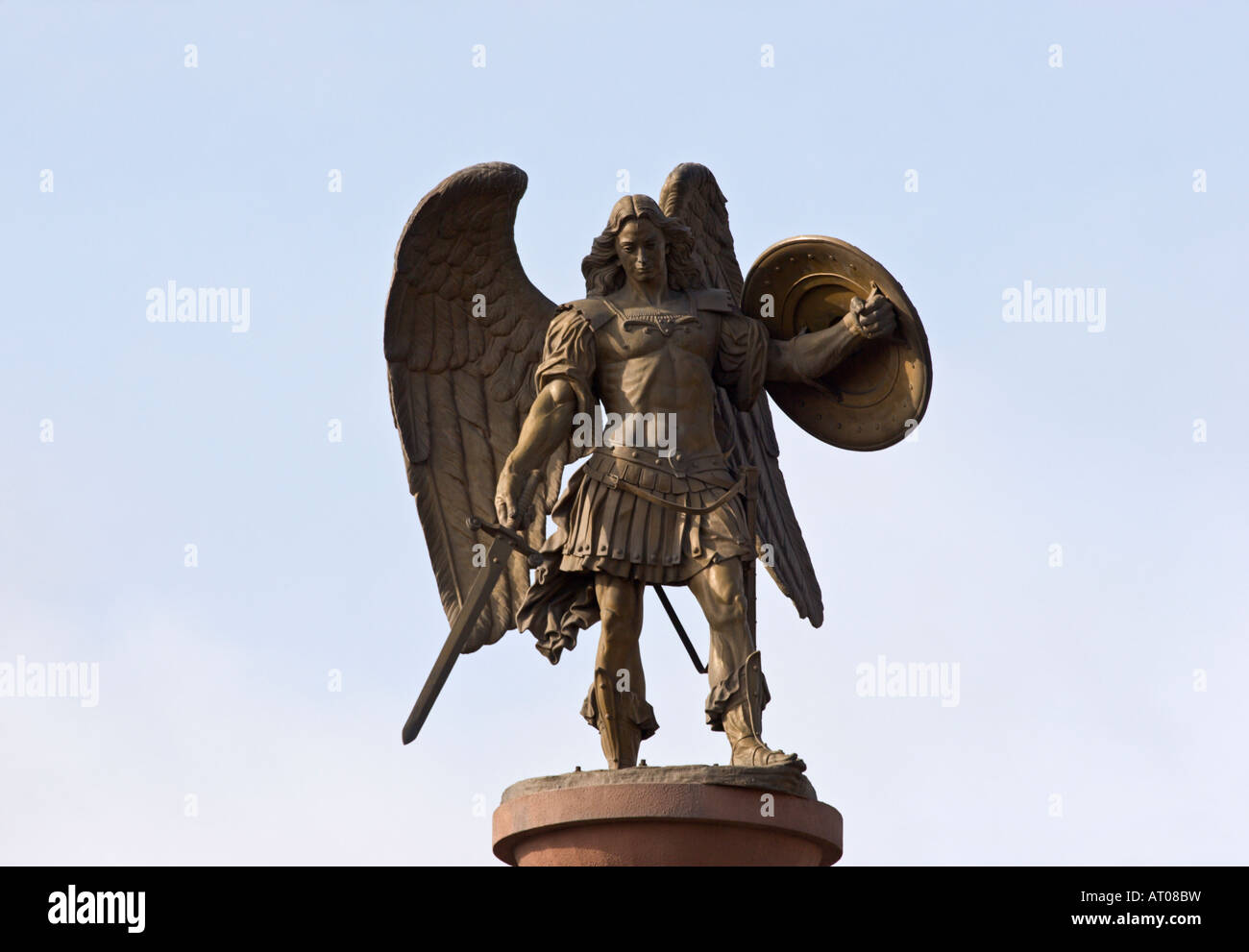 archangel miguel lima peru Stock Photo - Alamy