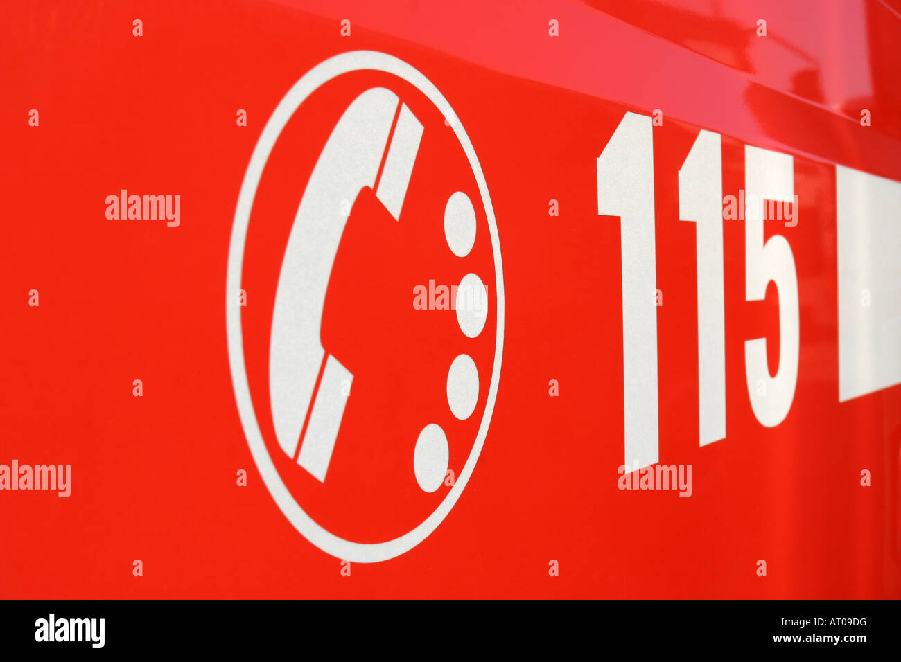 logo fire 115 safety Stock Photo - Alamy