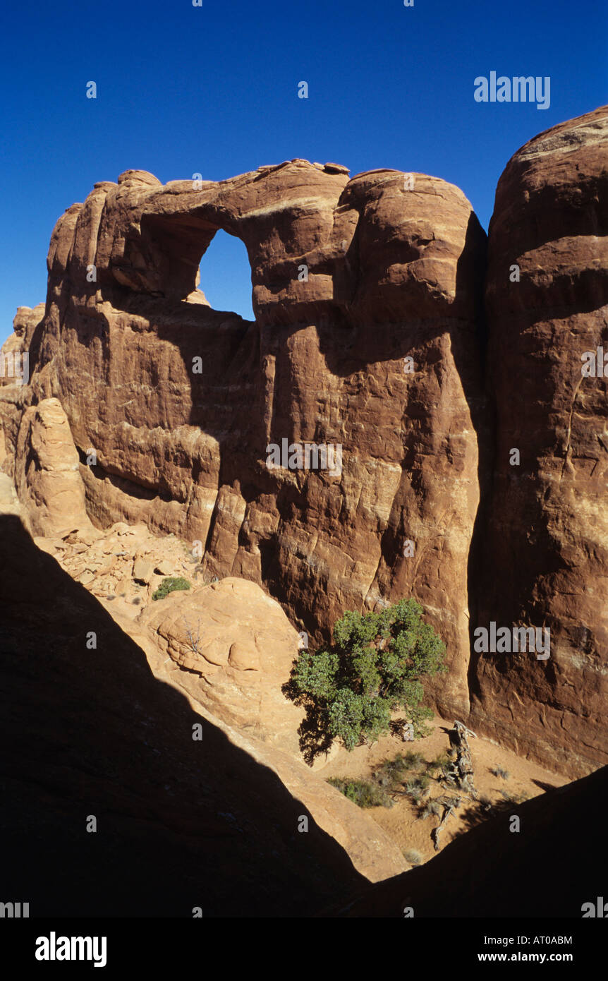 Partition Arch, Arches National Park, Utah Stock Photo - Alamy
