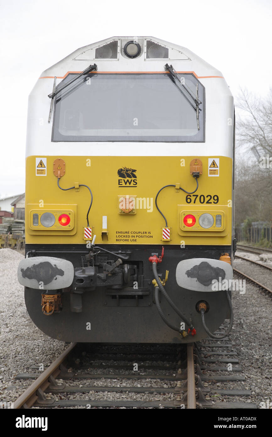 Class 67 locomotive Stock Photo - Alamy