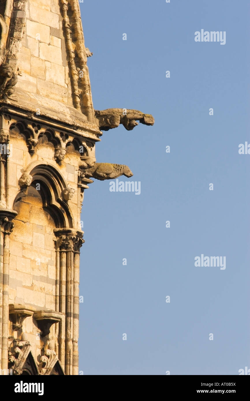 Gargoyle on Lincoln Cathedral, Lincoln Cathedral, Lincoln, Lincolnshire ...