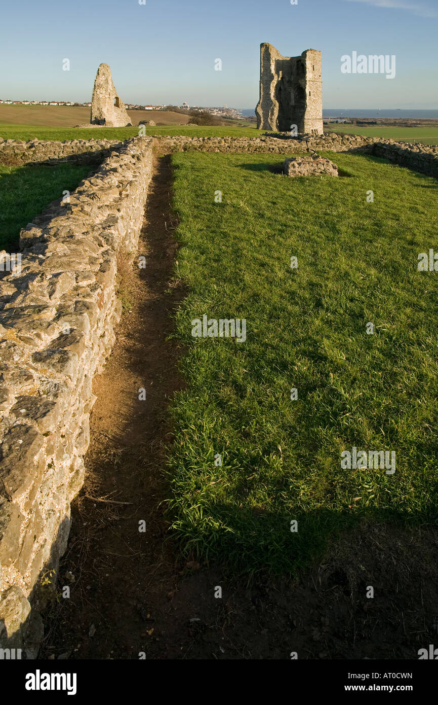 Hadleigh castle essex england Stock Photo - Alamy
