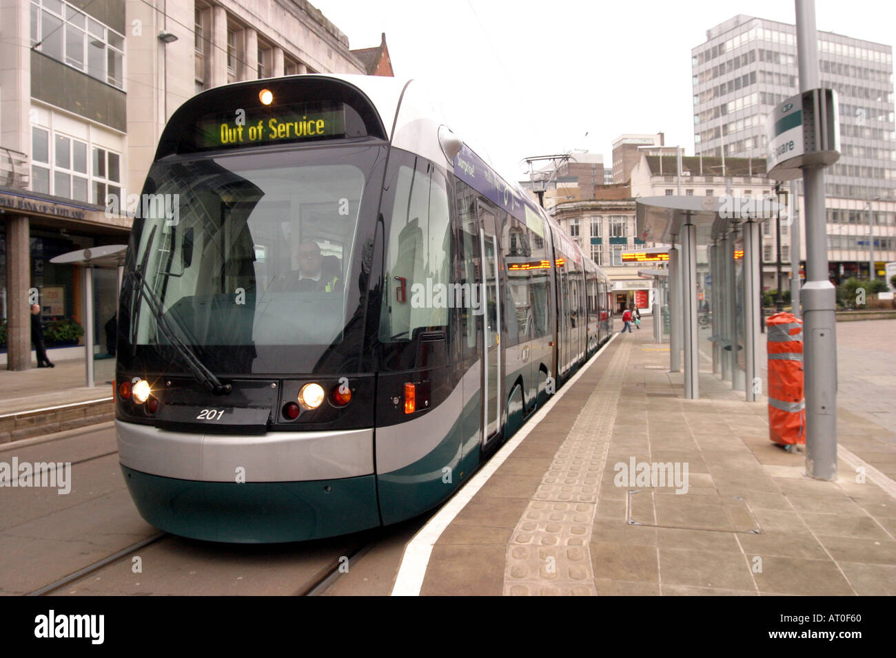 Launch nottingham new trams net hi-res stock photography and images - Alamy