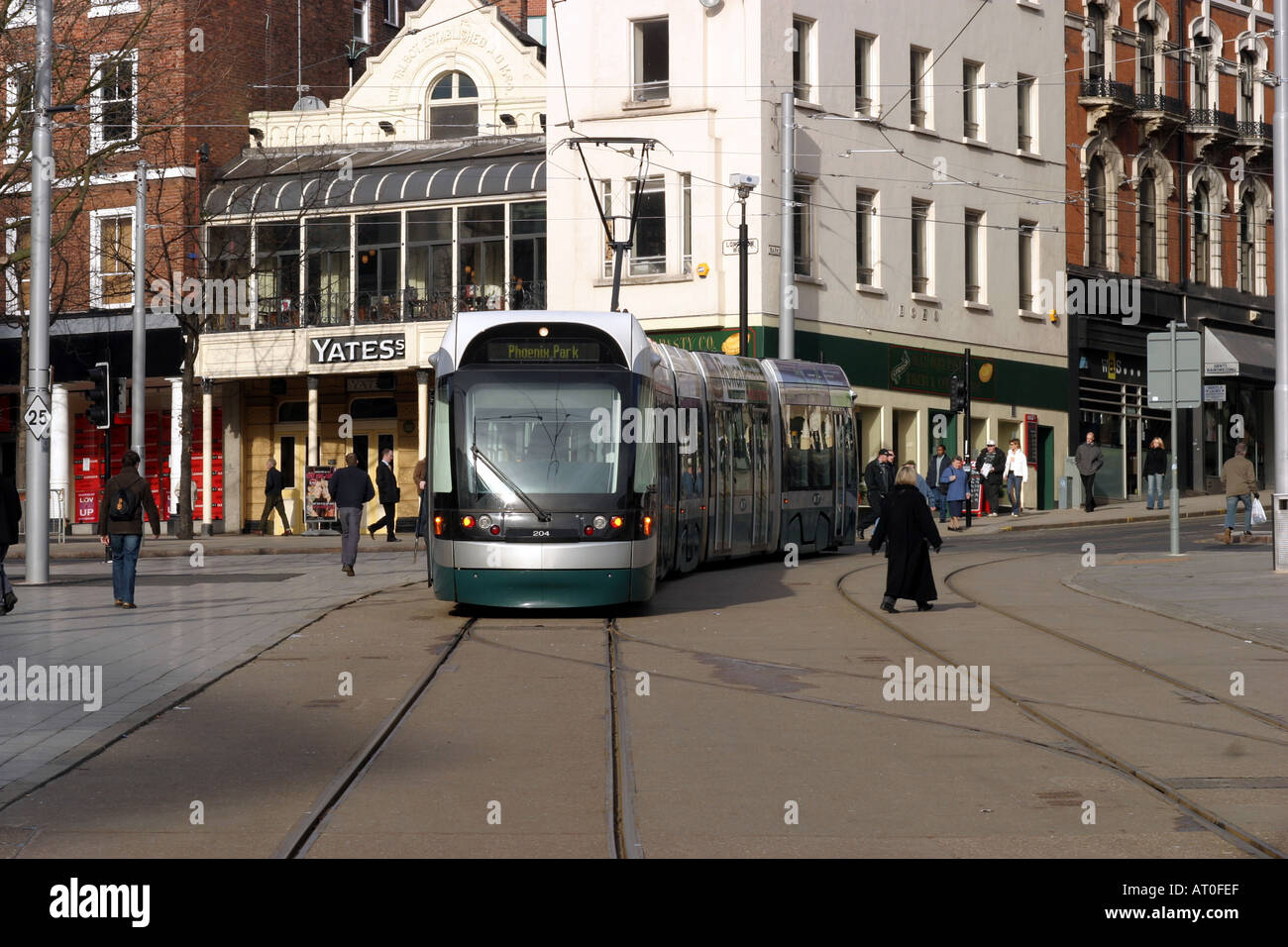 Launch nottingham new trams net hi-res stock photography and images - Alamy