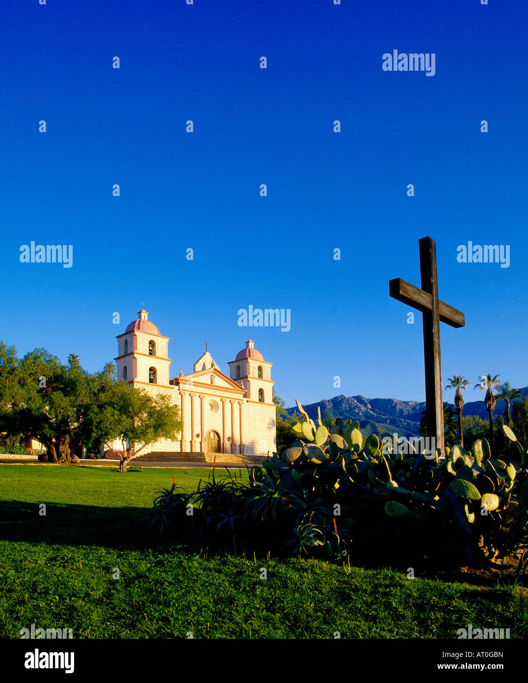 Santa Barbara Mission, Santa Barbara, California Stock Photo - Alamy