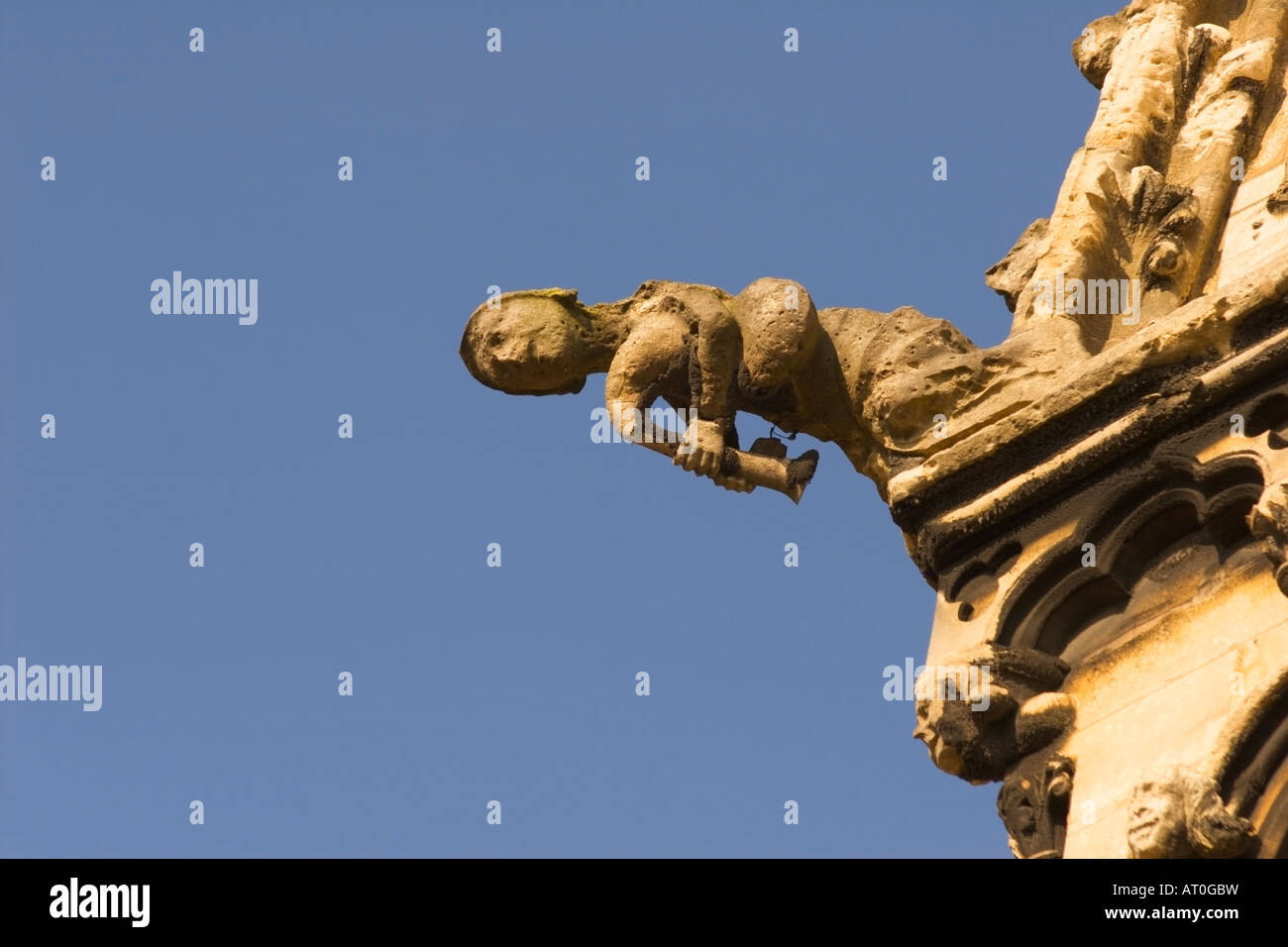 Gargoyle on Lincoln Cathedral, Lincoln Cathedral, Lincoln, Lincolnshire ...