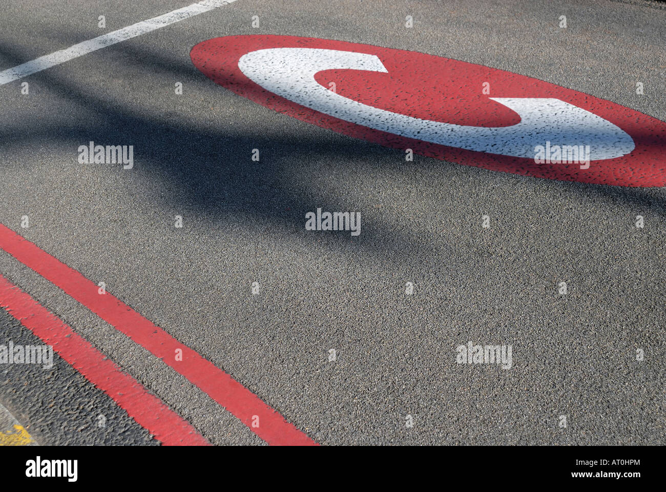 Congestion Charge Zone sign on road Stock Photo - Alamy