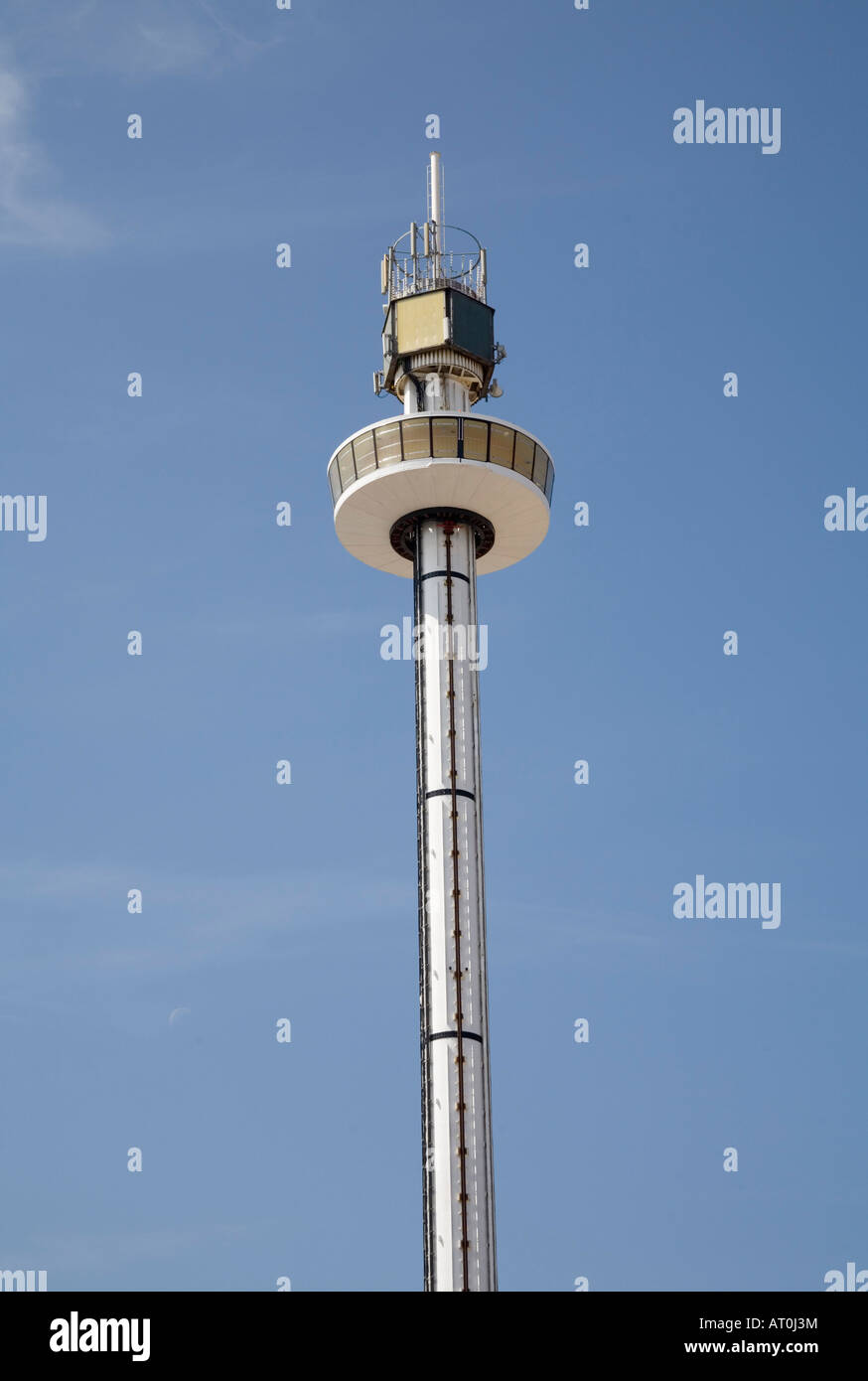 RHYL DENBIGHSHIRE NORTH WALES July The 80 metre high Rhyl Sky Tower ...