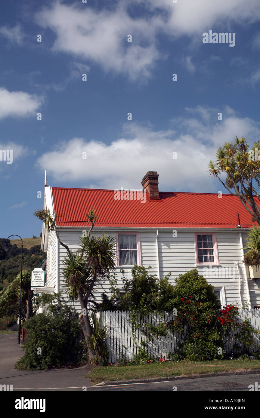 Akaroa colonial architecture hi-res stock photography and images - Alamy