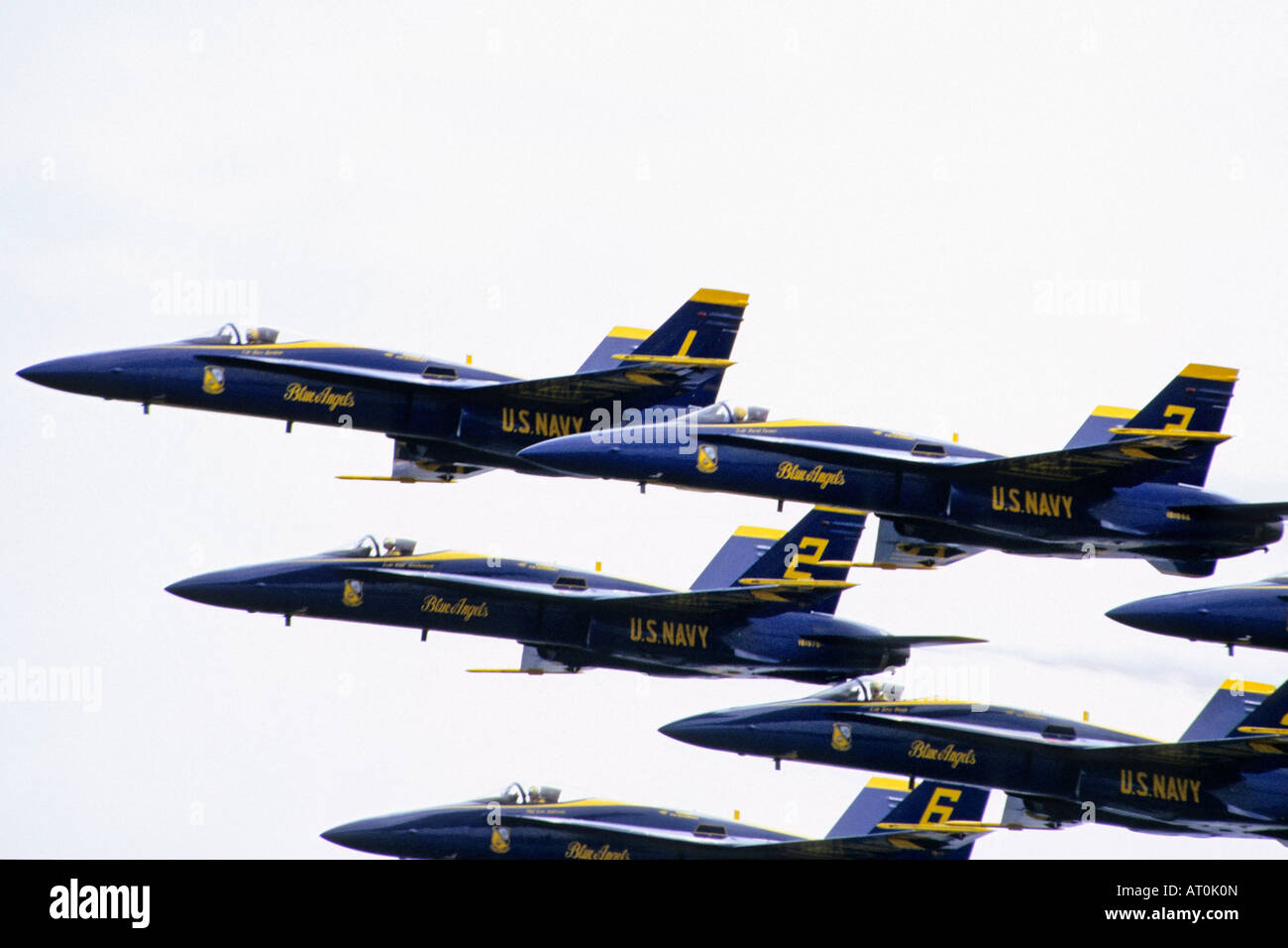 Blue Angels in formation, Seafair, Seattle Stock Photo - Alamy