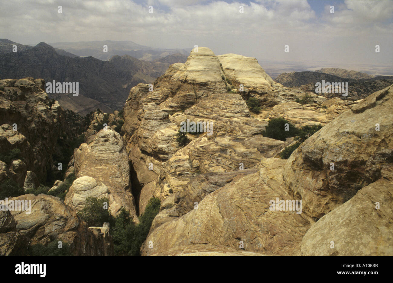 Dana Nature Reserve Jordan Stock Photo - Alamy