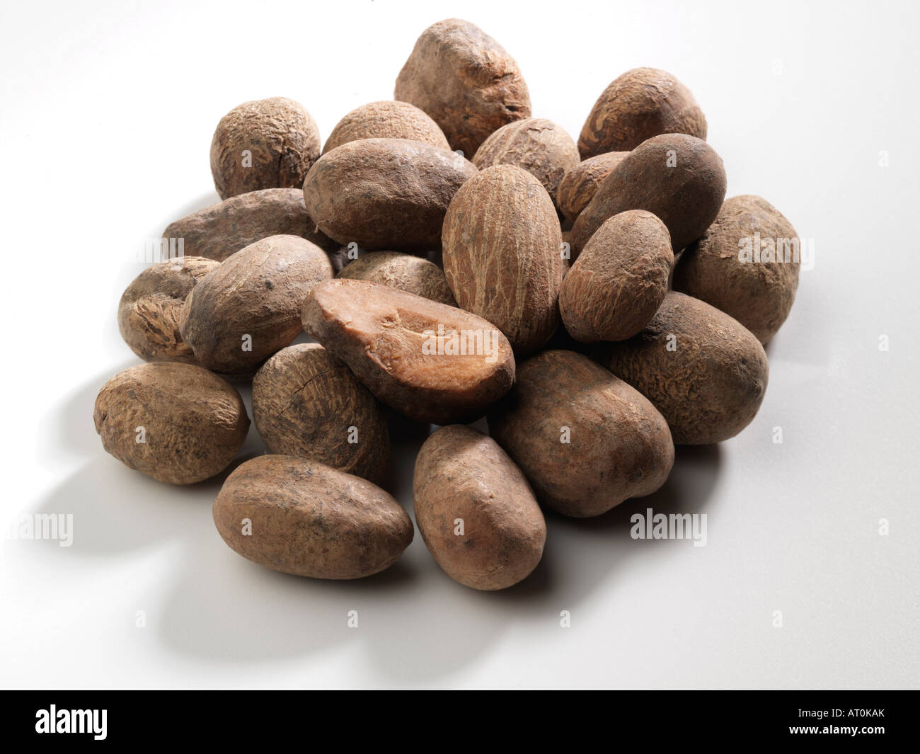Pile of Shea Nuts Stock Photo - Alamy
