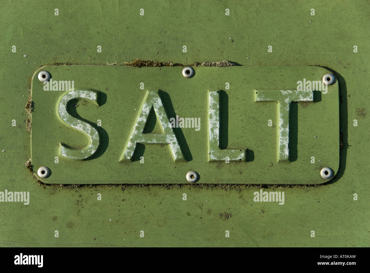 Salt written word hi-res stock photography and images - Alamy
