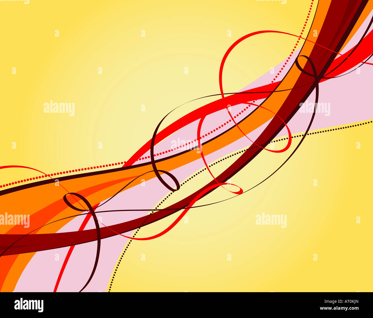 Abstract background with waves Stock Photo - Alamy