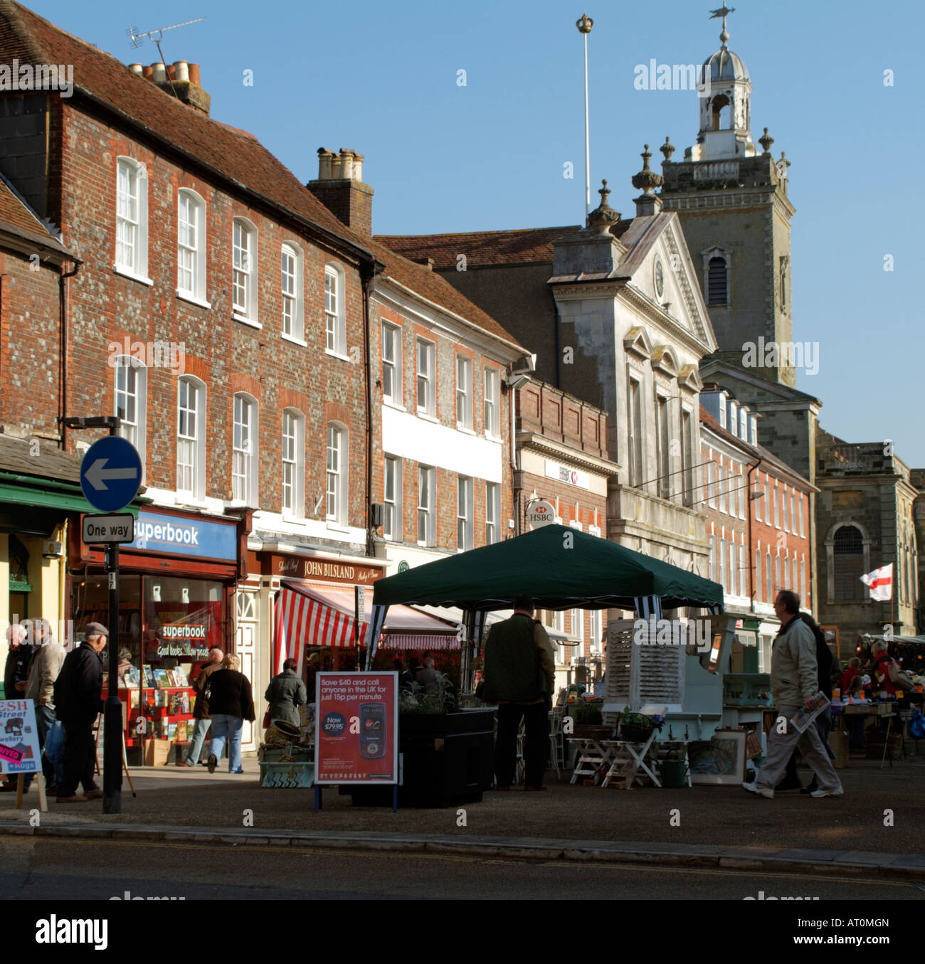 Blandford church hi-res stock photography and images - Alamy