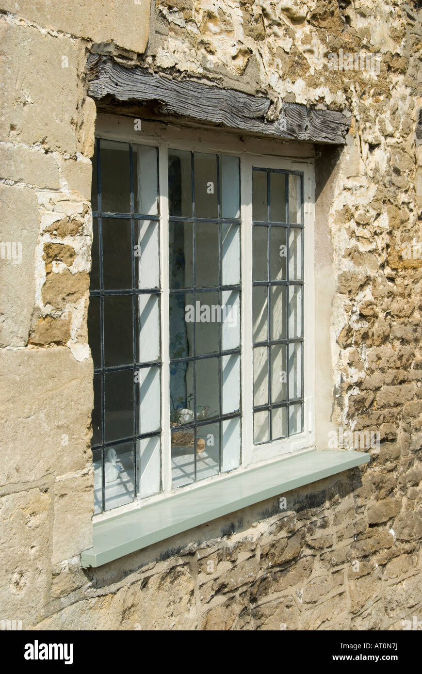 Window of medieval house Stock Photo - Alamy
