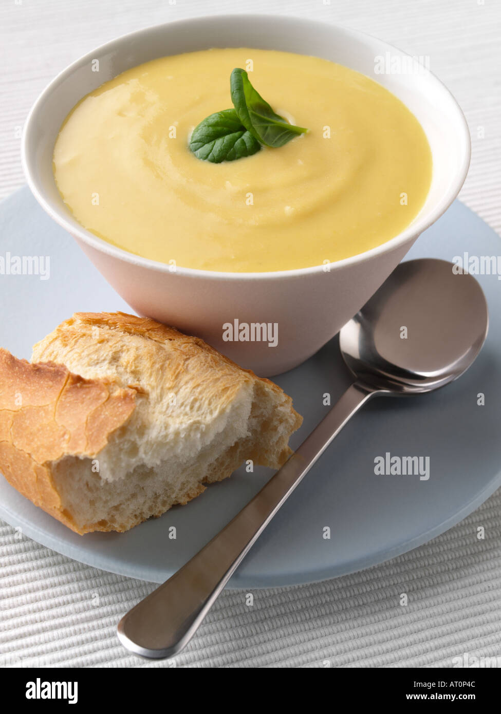 Single serving haricot bean soup hi-res stock photography and images ...