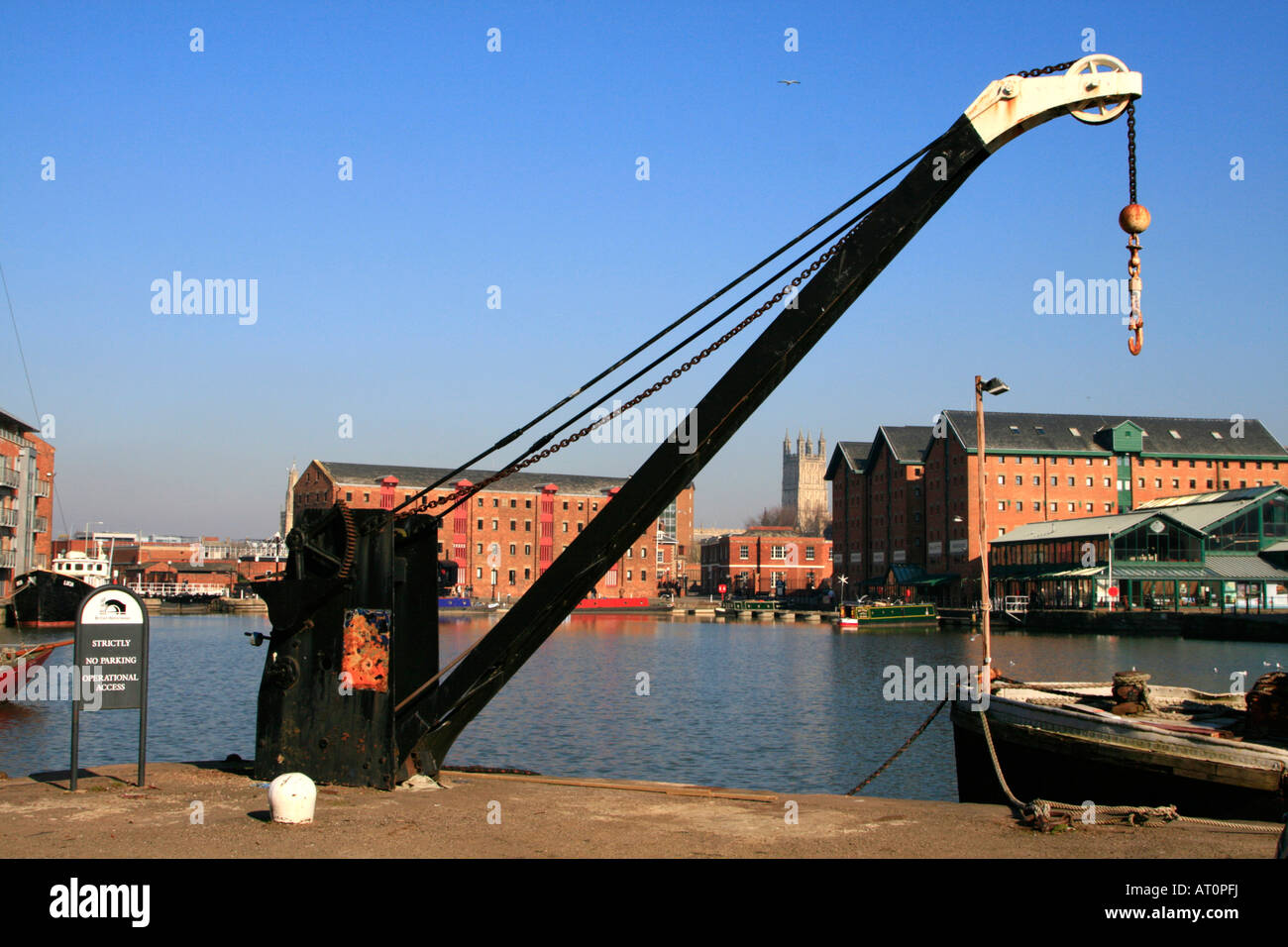 gloucester docks sharpness canal river severn gloucestershire england ...