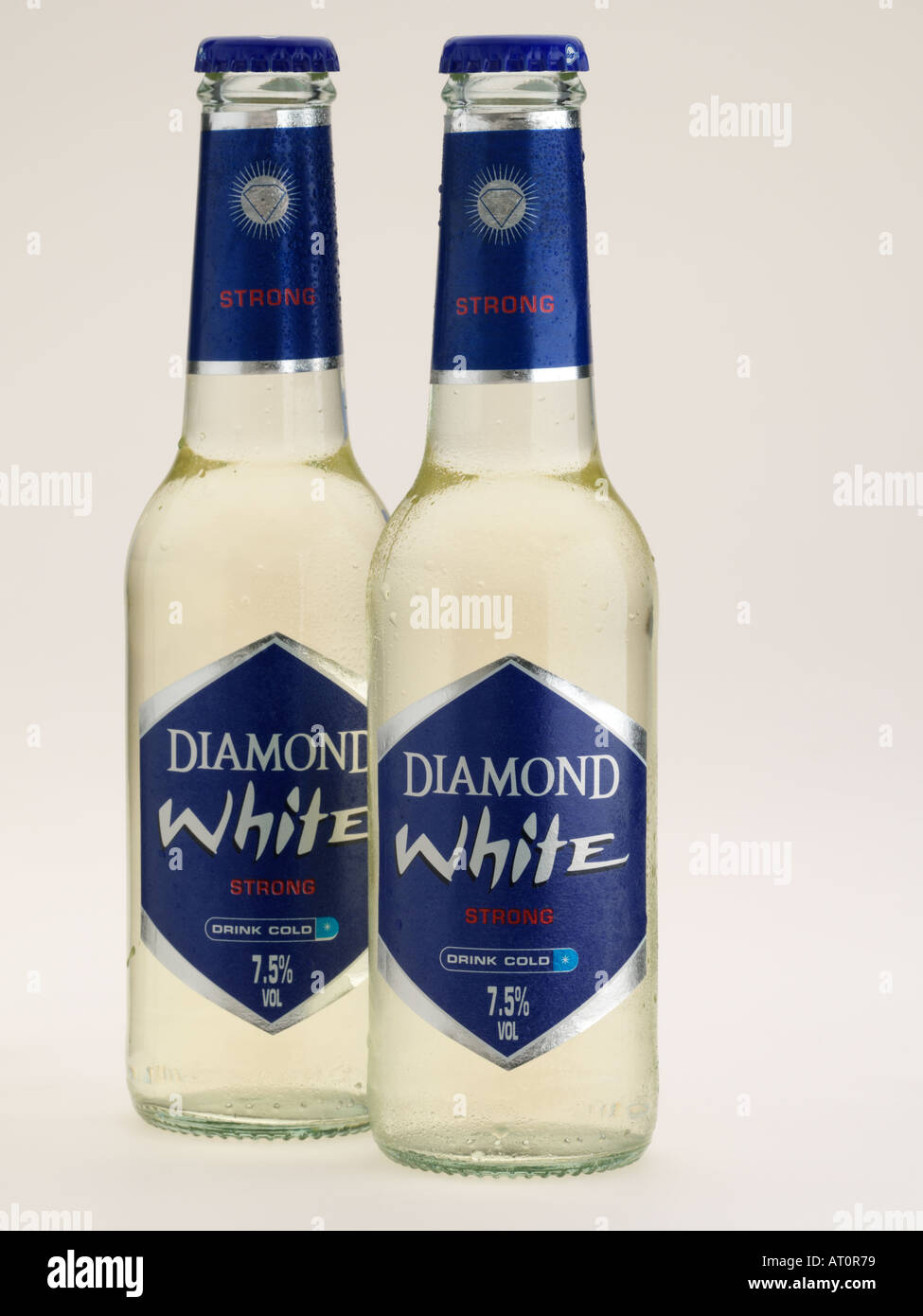 Diamond White beer bottles Stock Photo - Alamy