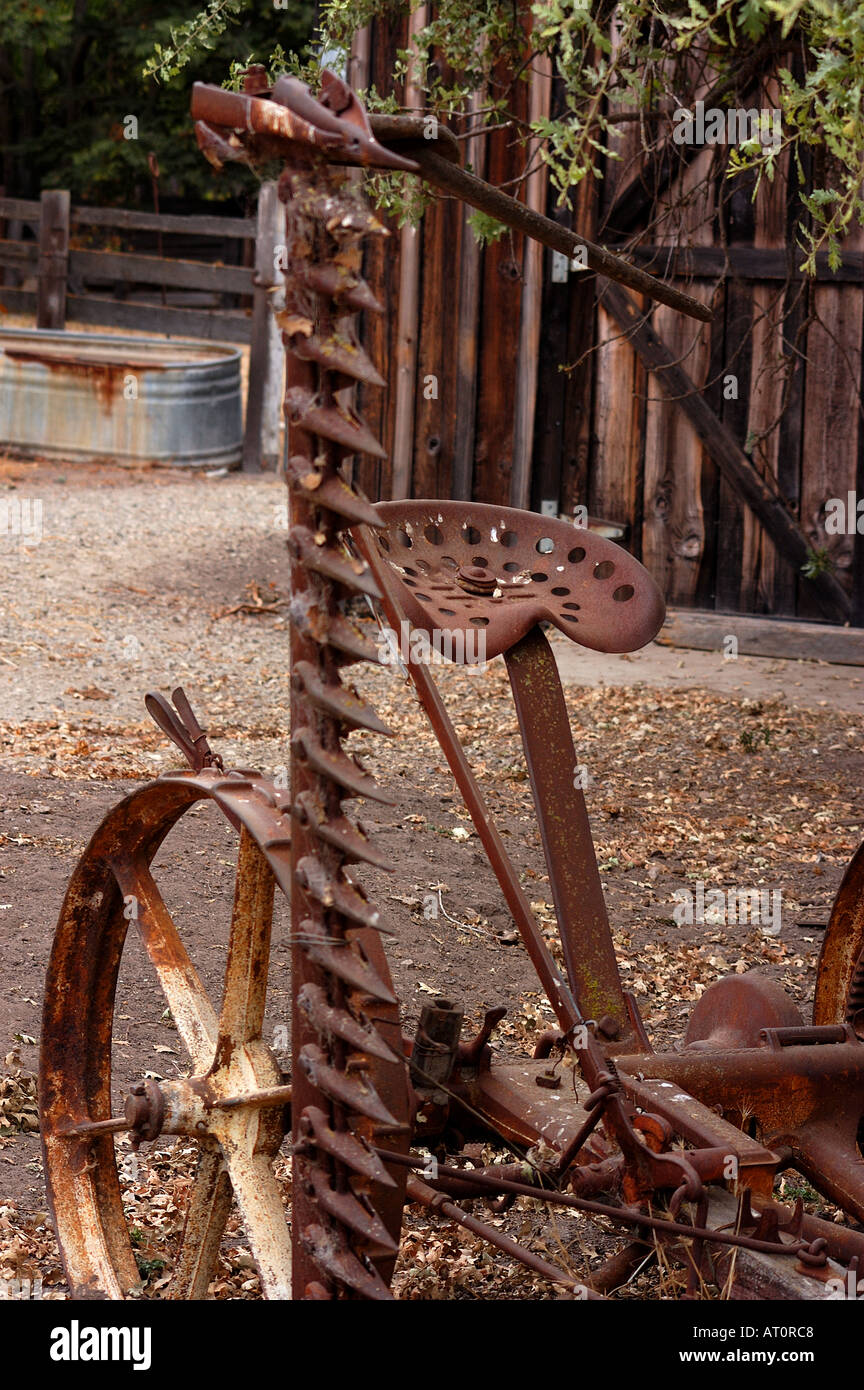 Old Farm Equipment Stock Photo - Alamy