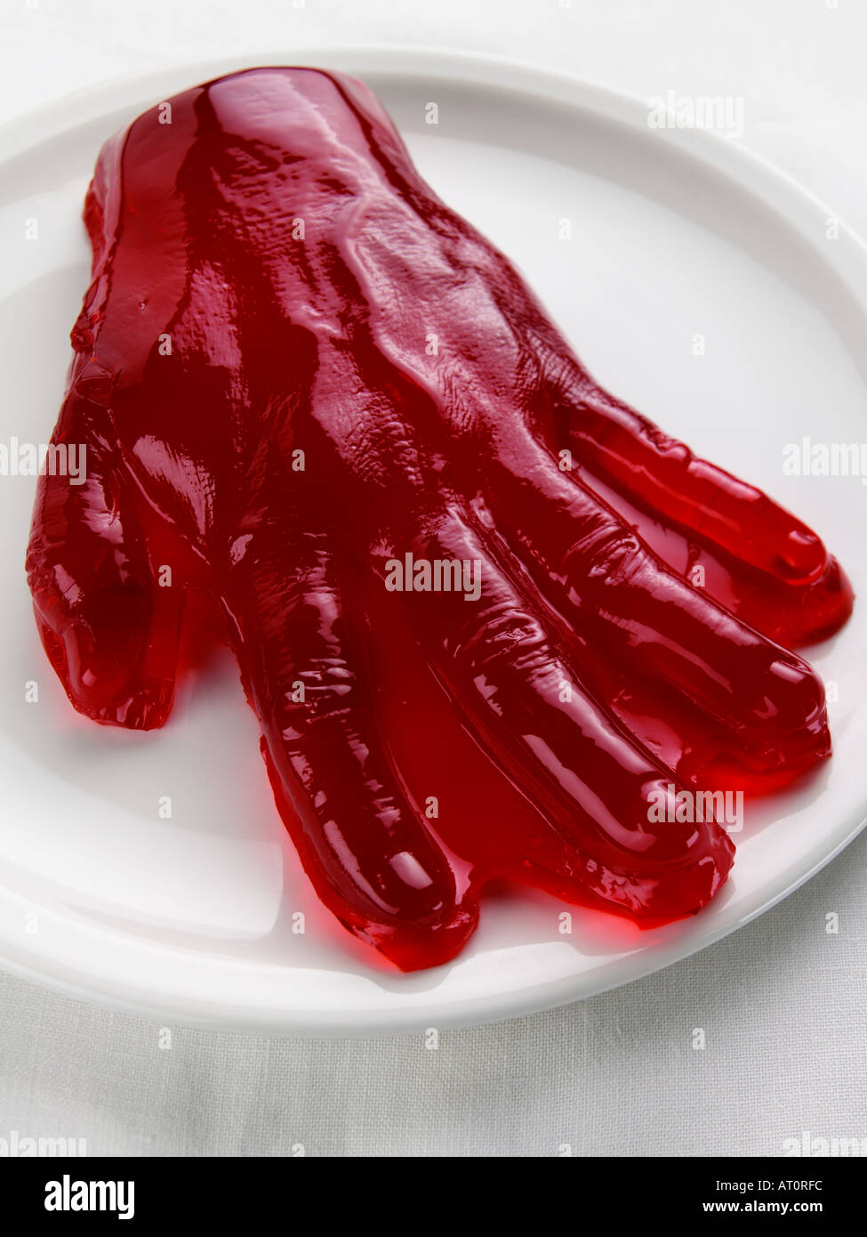 Kids party red jelly hand hi-res stock photography and images - Alamy