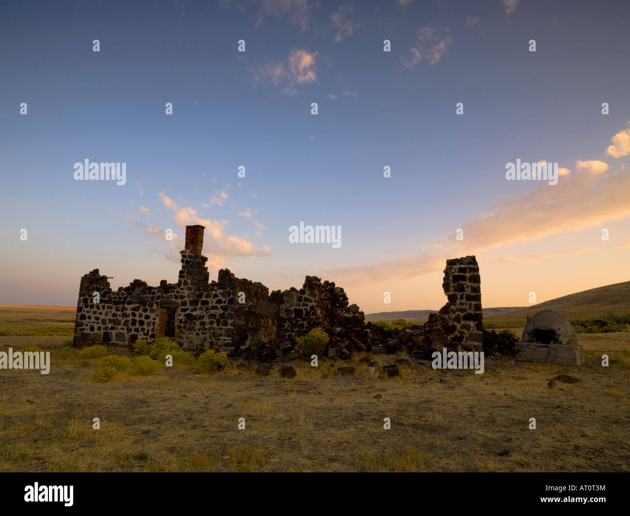 The Wickahoney stage stop still remains standing deep in the Owyhee ...