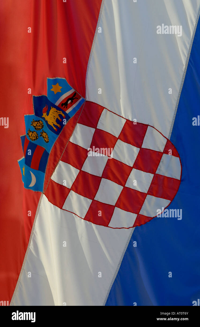 Croatian flag hi-res stock photography and images - Alamy