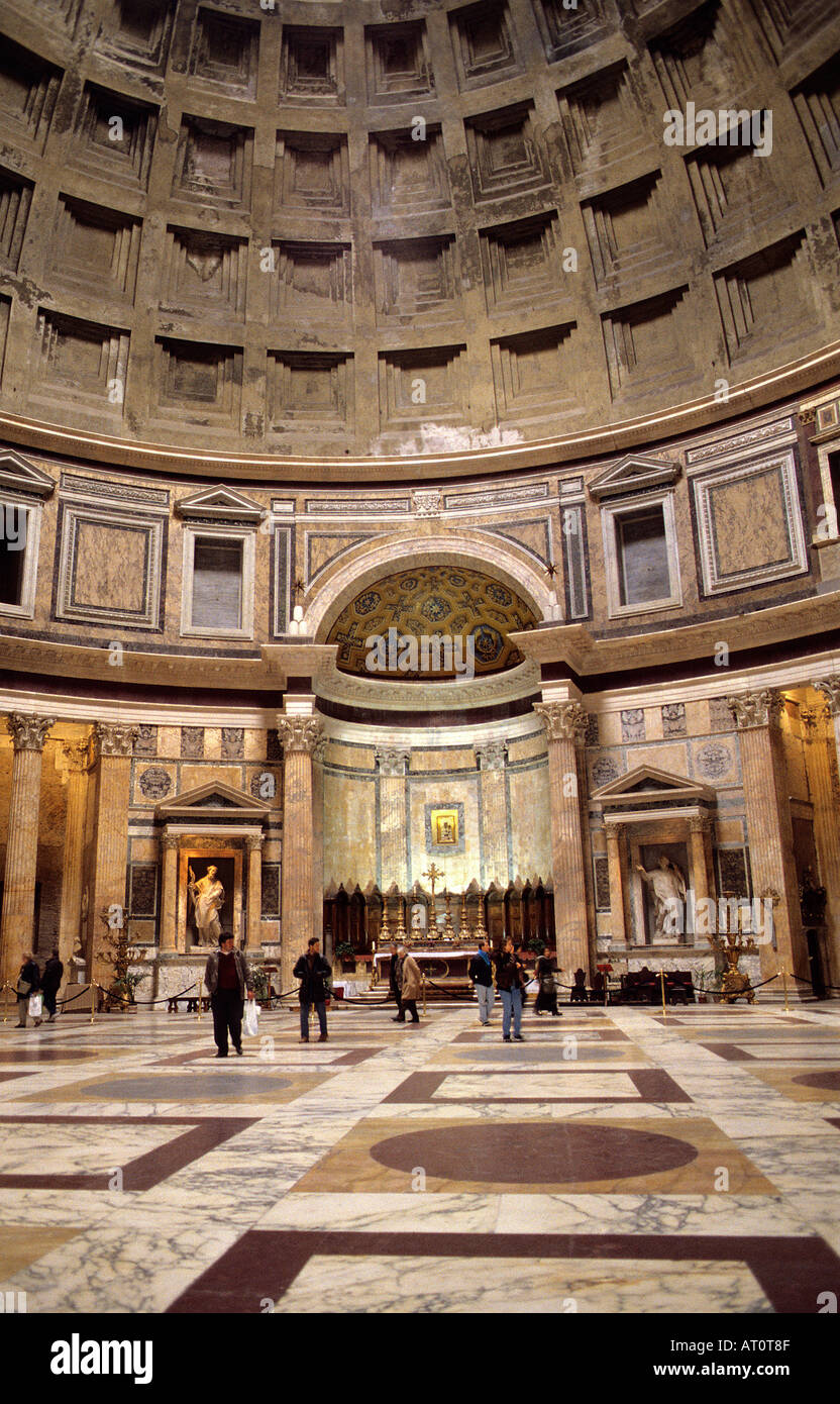 Rome pantheon floor hi-res stock photography and images - Alamy
