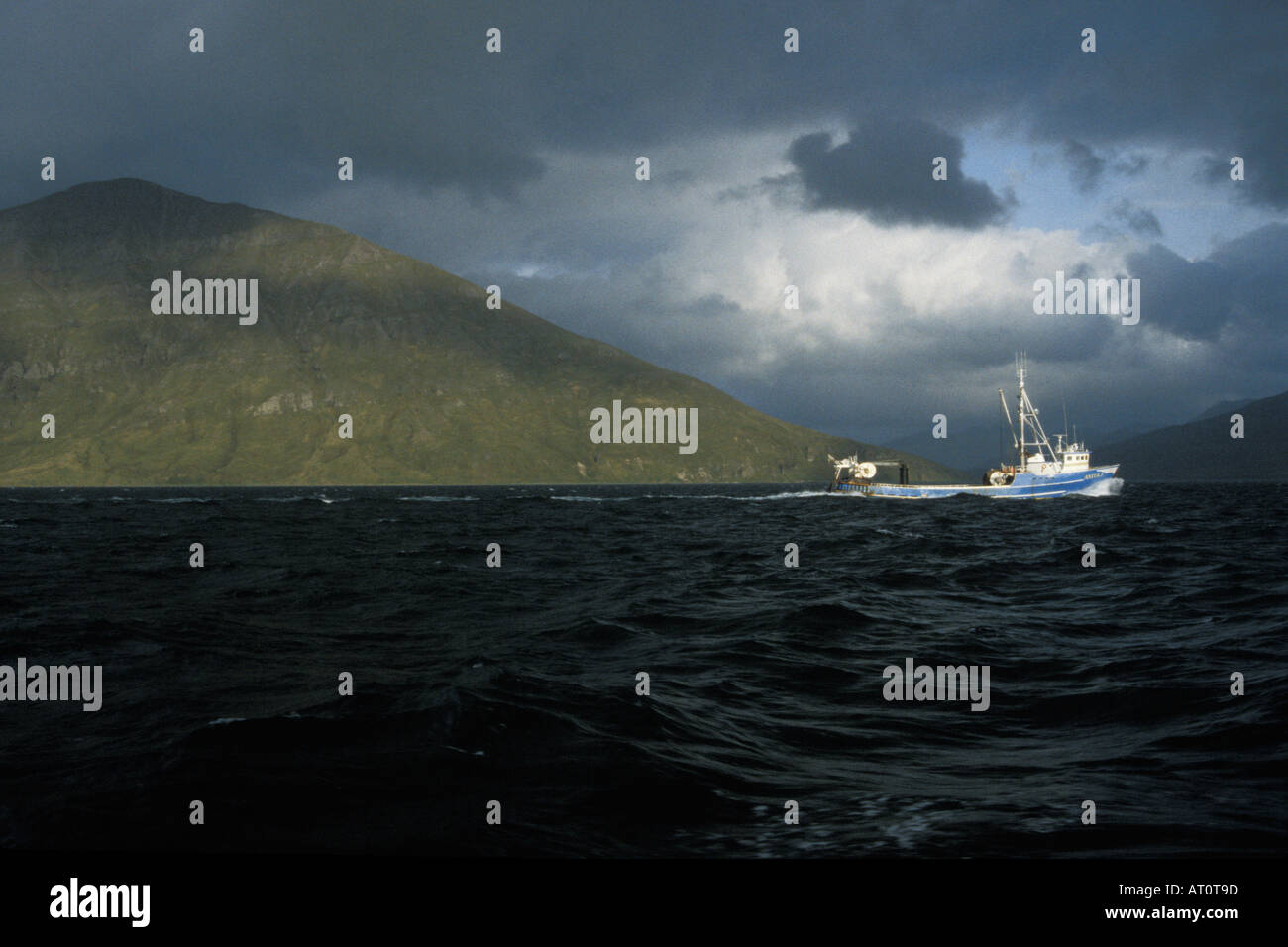 Commercial fishing vessel ocean spray hi-res stock photography and ...