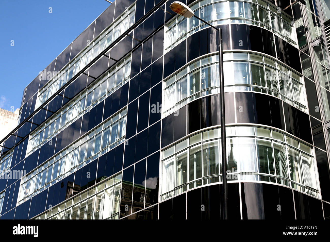 Former Daily Express building in Fleet Street London known as the Black ...