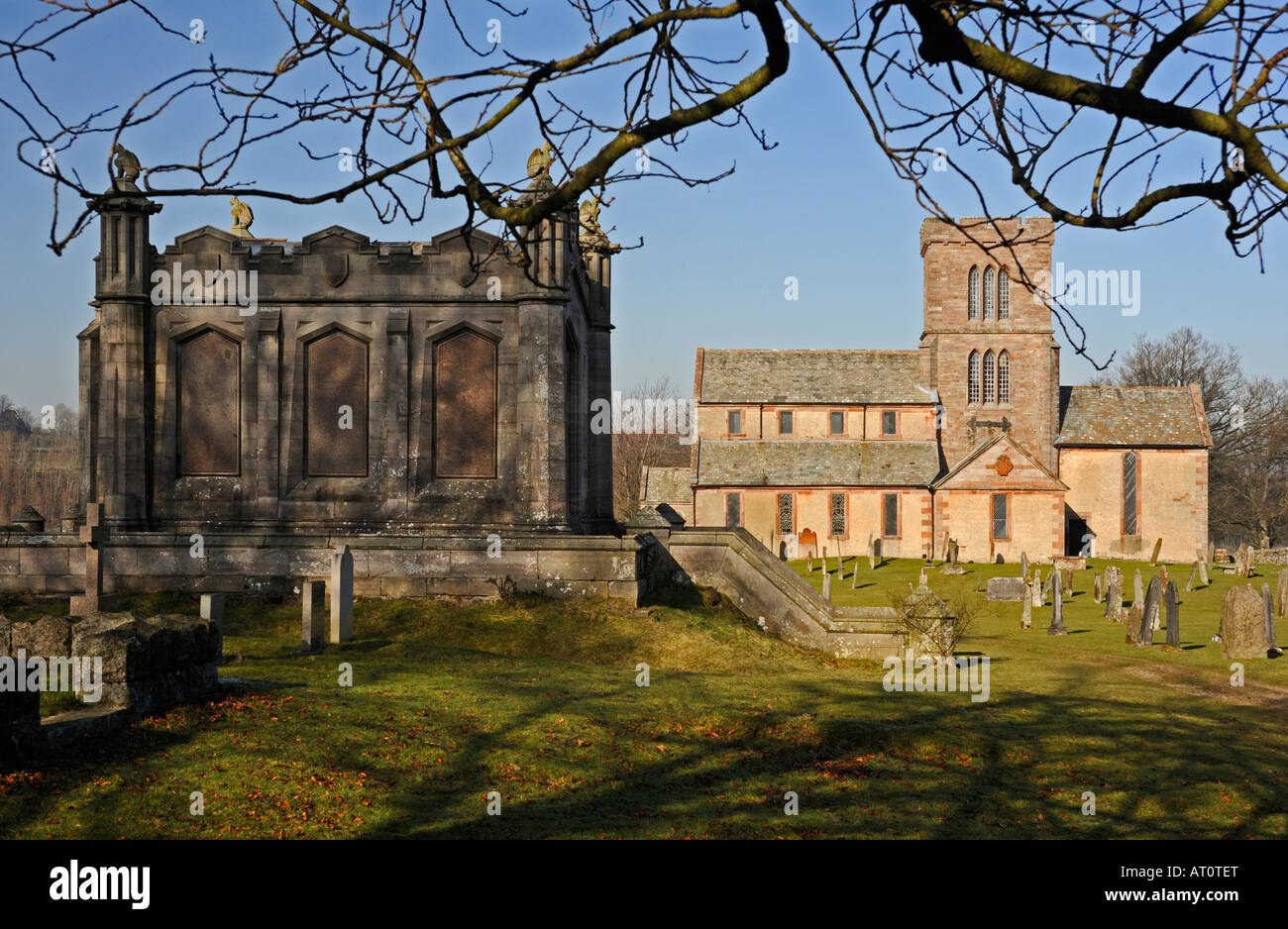Mausoleum of the Earl of Lonsdale and Church of Saint Michael, Lowther ...