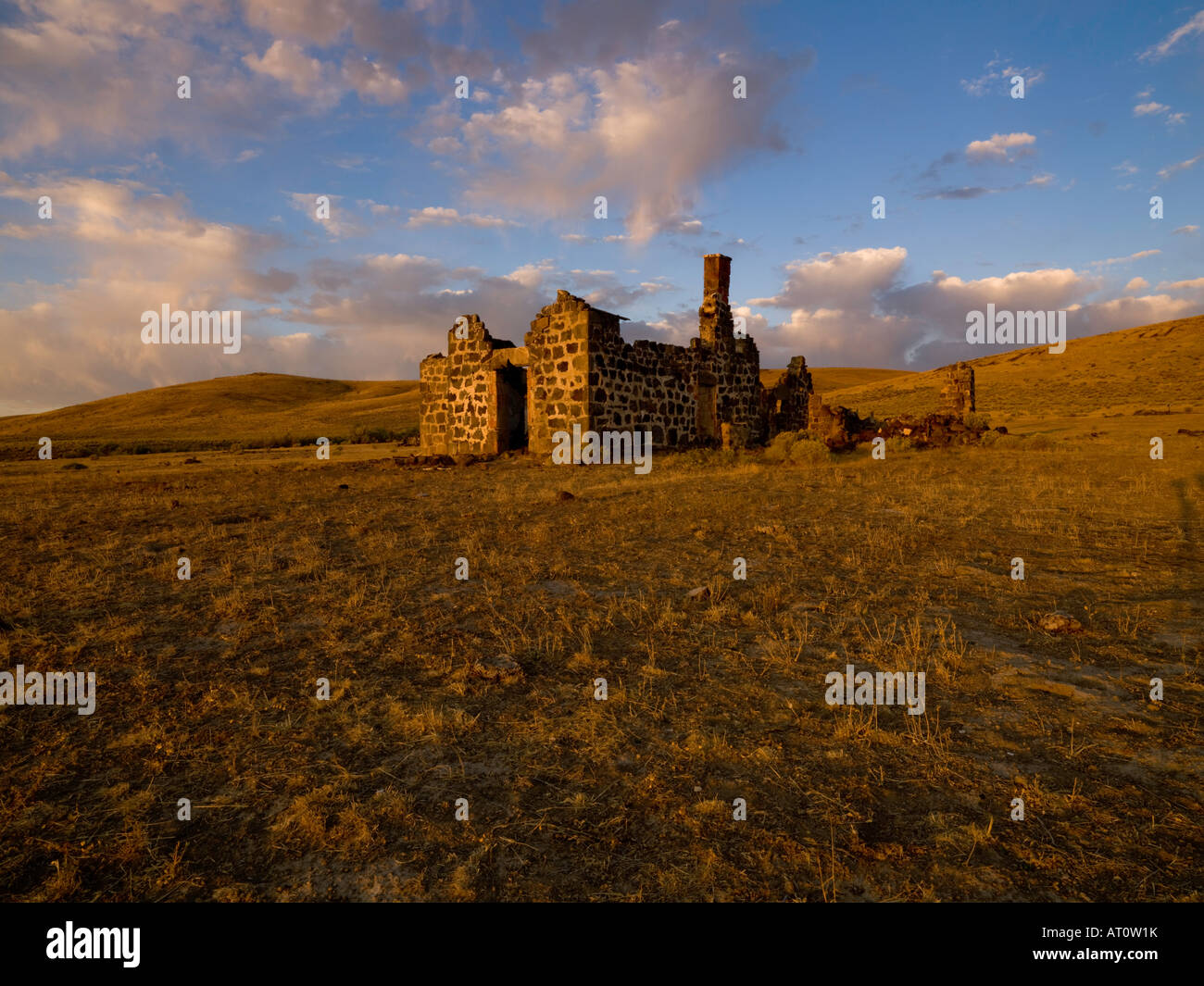 The Wickahoney stage stop still remains standing deep in the Owyhee ...