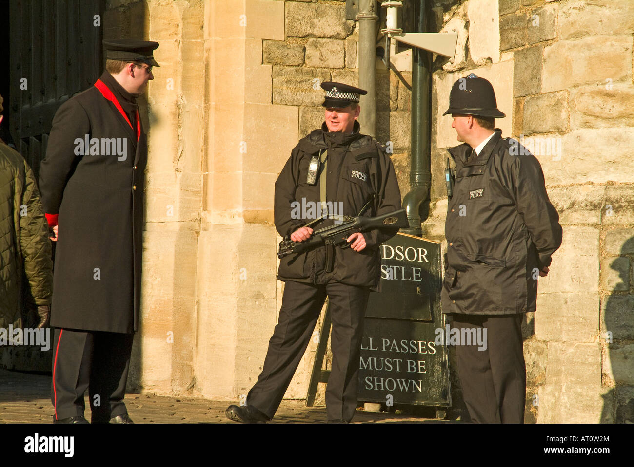 Security, Windsor Castle Stock Photo - Alamy