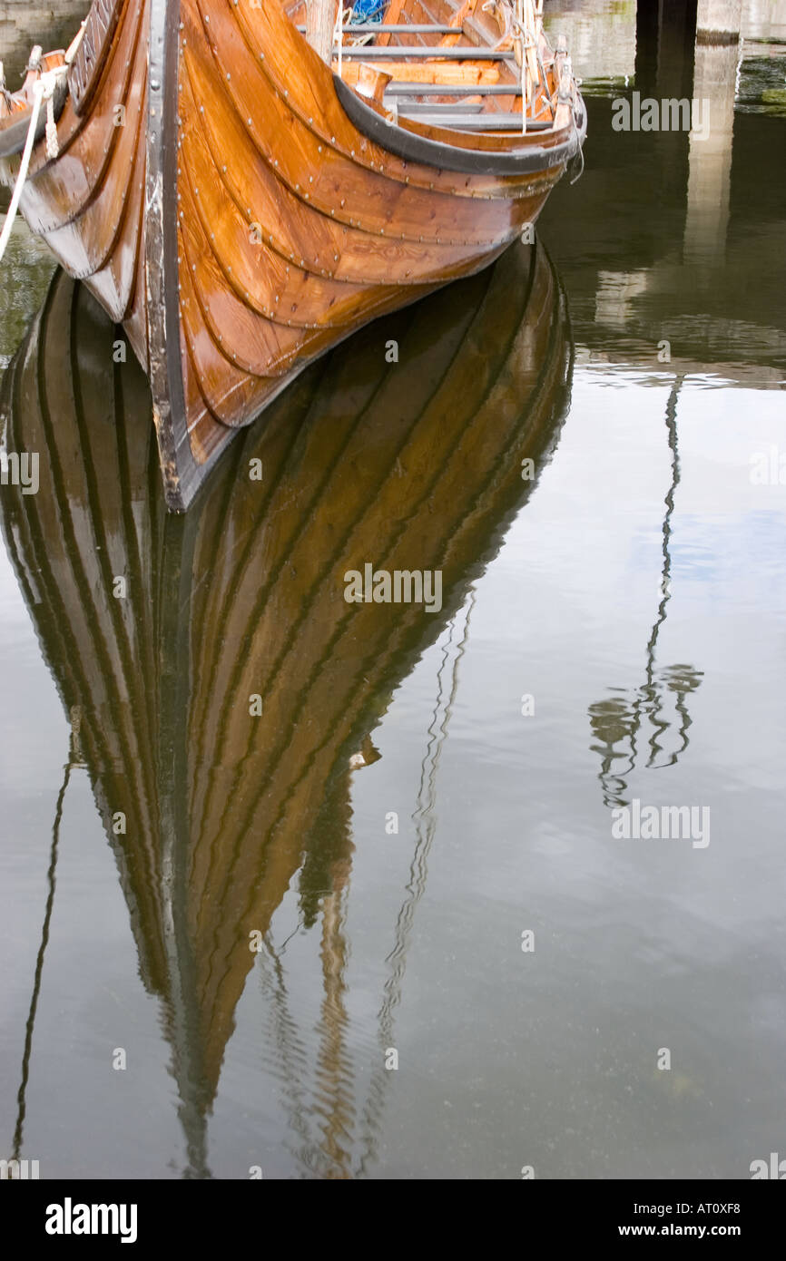 Viking long boat at Hamar, Norway Stock Photo - Alamy