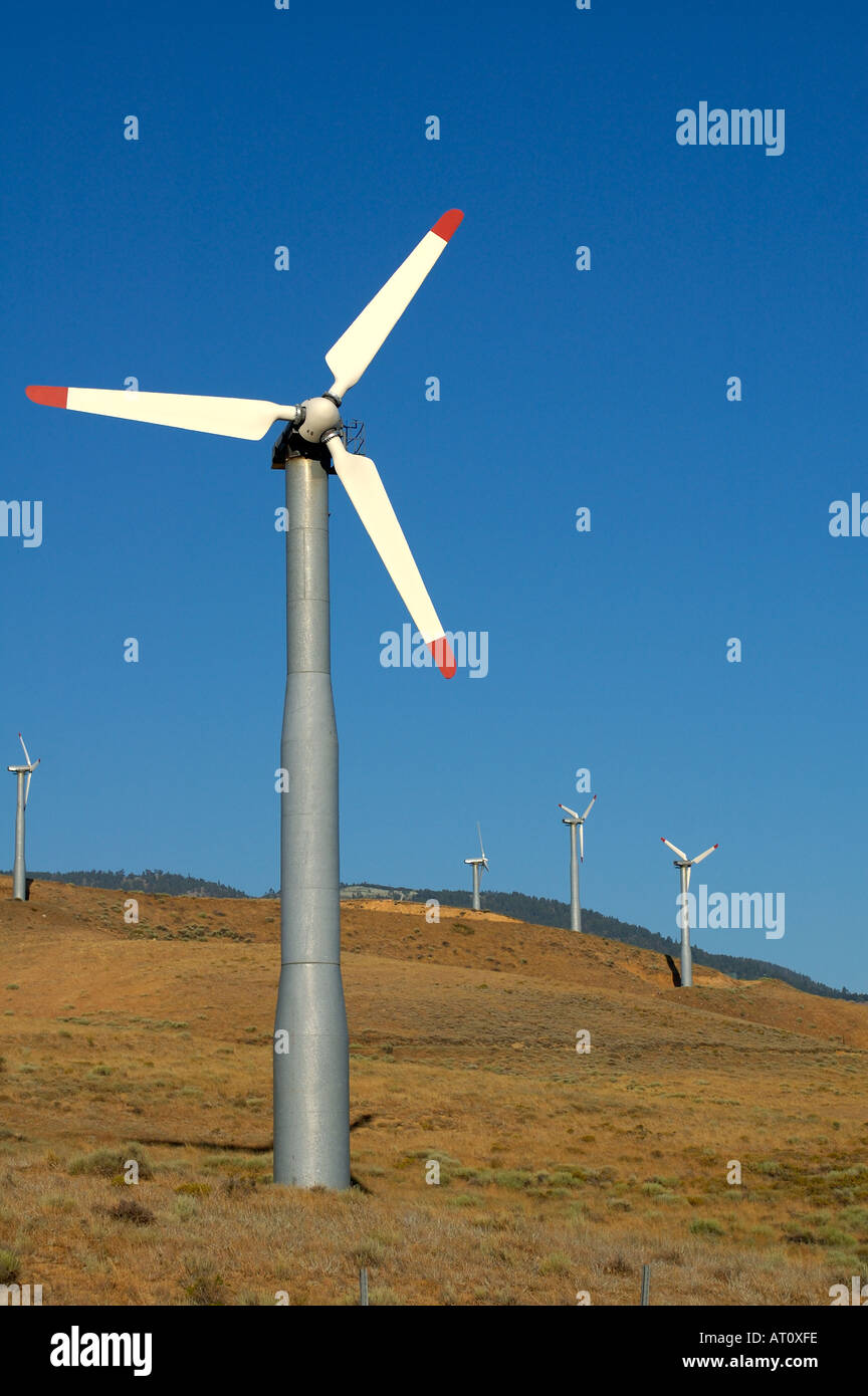 Wind turbines, Mojave, California, USA Stock Photo - Alamy