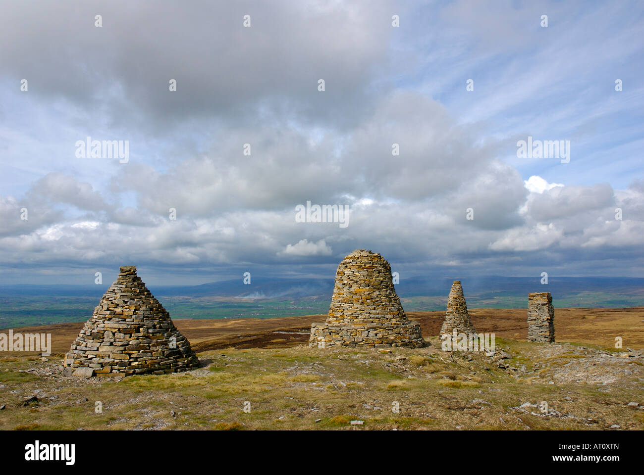 Nine Standards Rigg near Kirkby Stephen, Cumbria UK Stock Photo - Alamy
