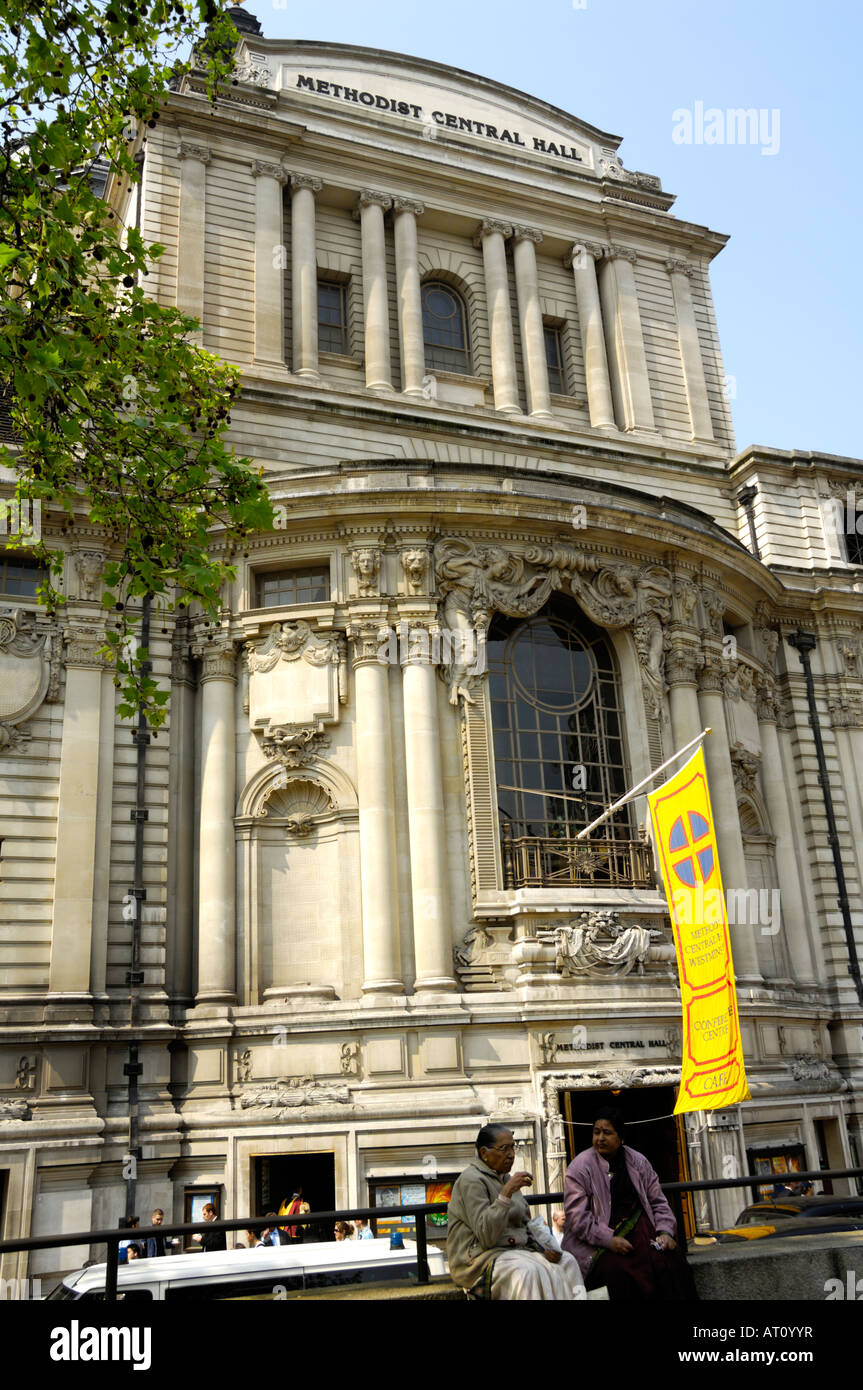 Methodist Central Hall Westmister London EDITORIAL USE ONLY Stock Photo ...