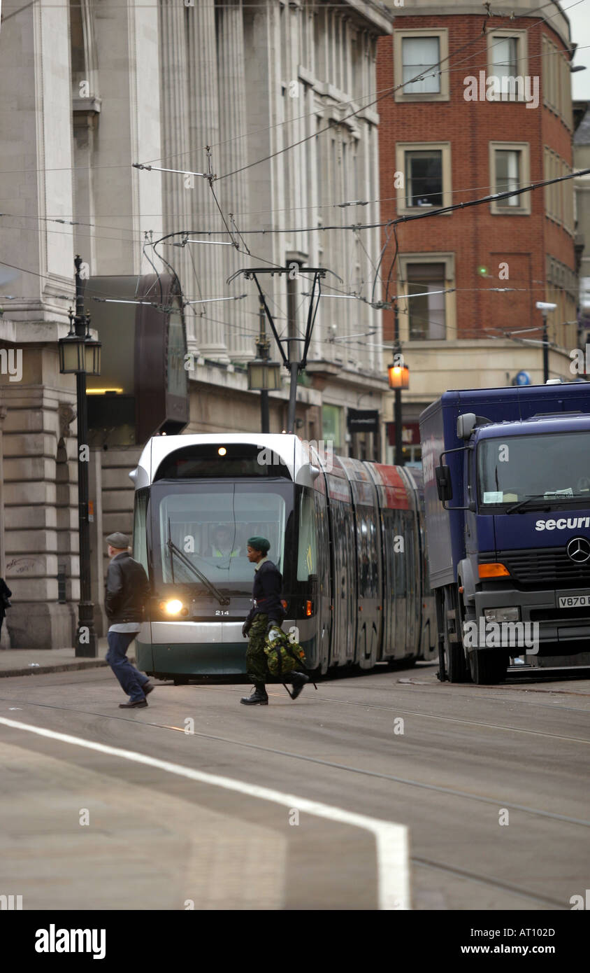 The launch of Nottingham s new trams system NET was judged a great ...