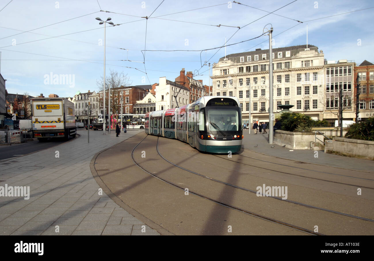 The launch of Nottingham s new trams system NET was judged a great ...