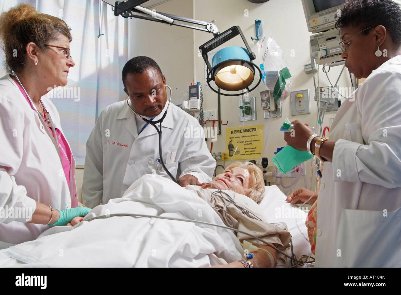 Hospital Emergency Room Stock Photo - Alamy