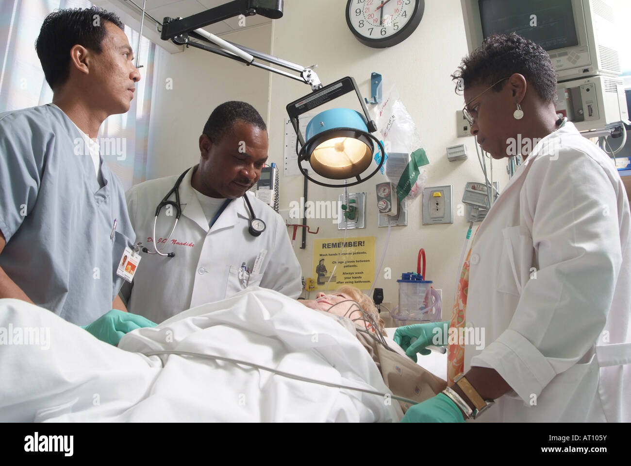 Hospital Emergency Room Stock Photo - Alamy