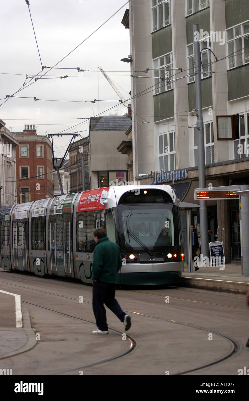 Launch nottingham new trams net hi-res stock photography and images - Alamy